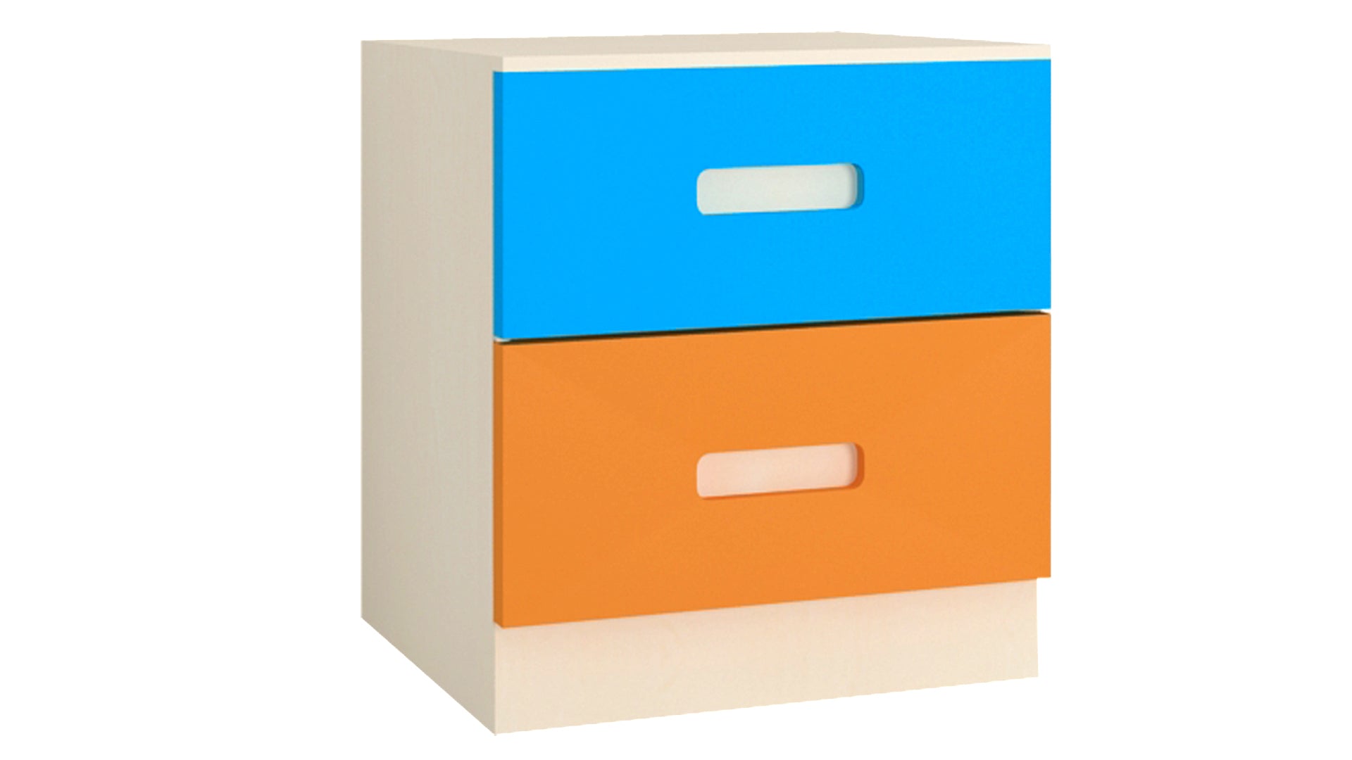 Adona Fiona Kids Bedside Table with 2 Handle-less Drawers – Adona Woods