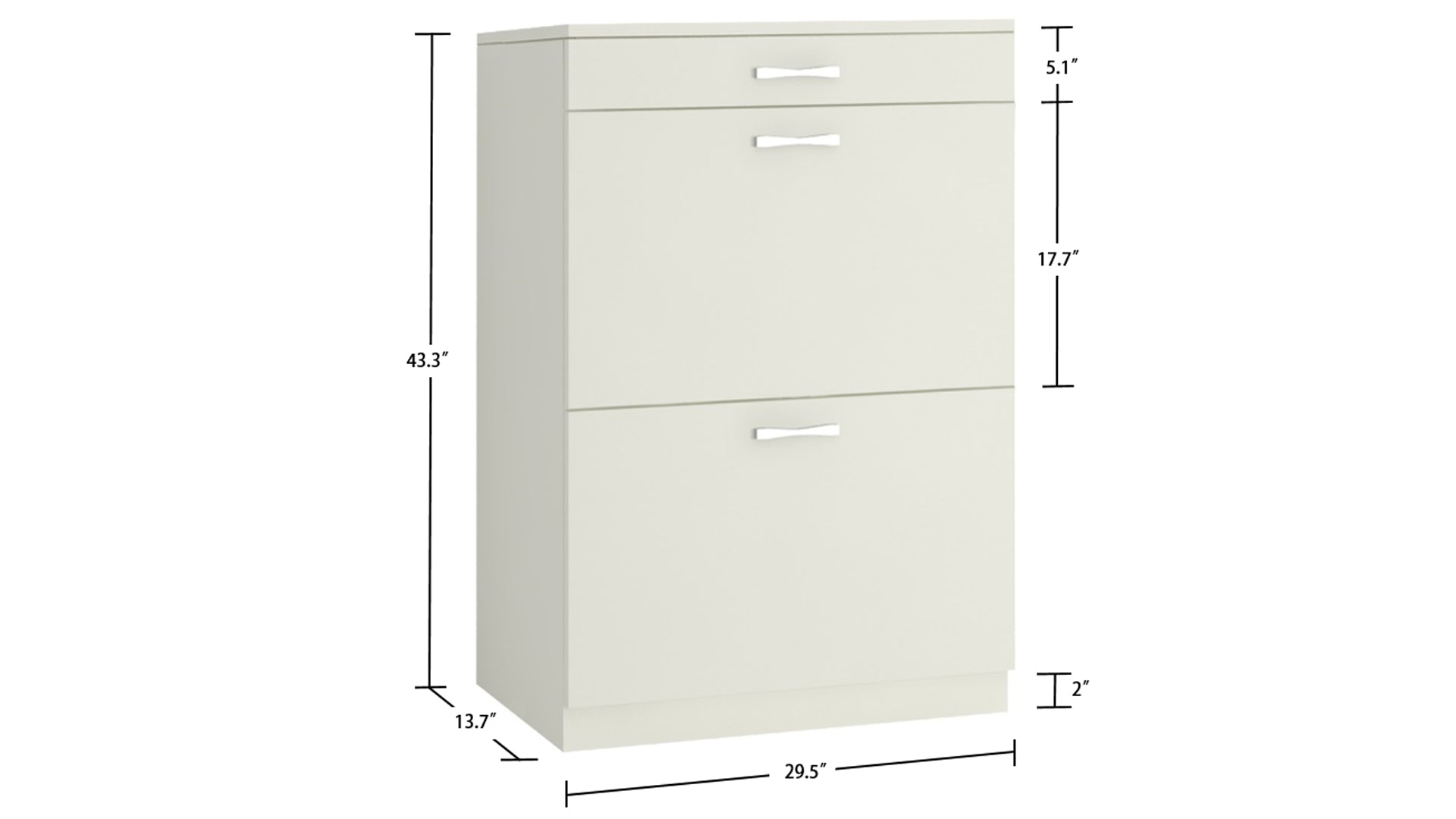 Adona Modena Twin Pull-down Shoe Rack w/Drawer Canadian Maple – Adona Woods