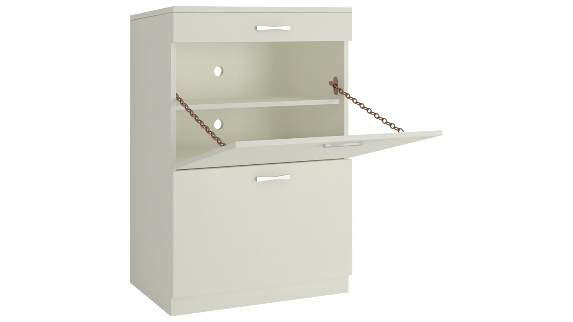 Adona Modena Twin Pull-down Shoe Rack w/Drawer Canadian Maple – Adona Woods