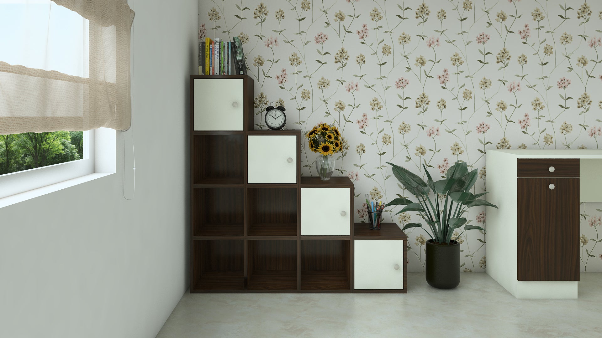 Adona Verona Kids Maple Stepped Cube Storage Cabinet – Adona Woods