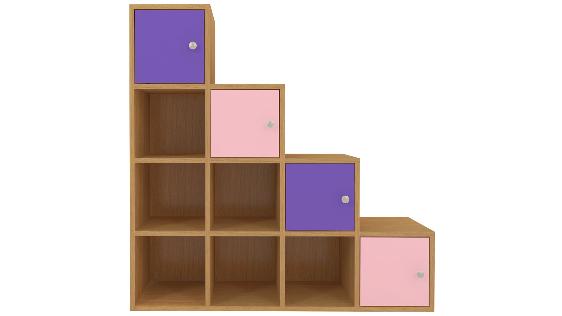 Adona Verona Stepped Cube Storage Display Unit-cum-Bookshelf – Adona Woods